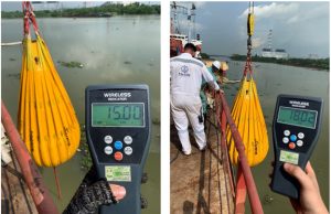 LOAD TEST DECK CRANE, DERRICK CRANE IN VIET NAM